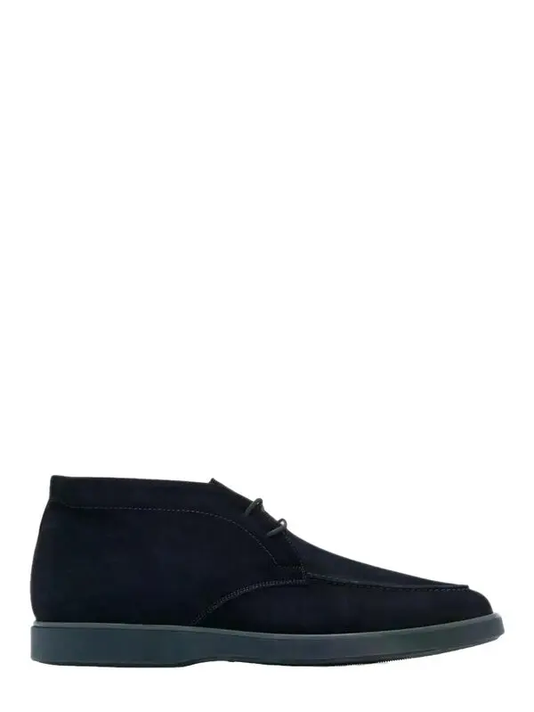 Magnanni Lello Lace-up Suede Desert Boots - Blue