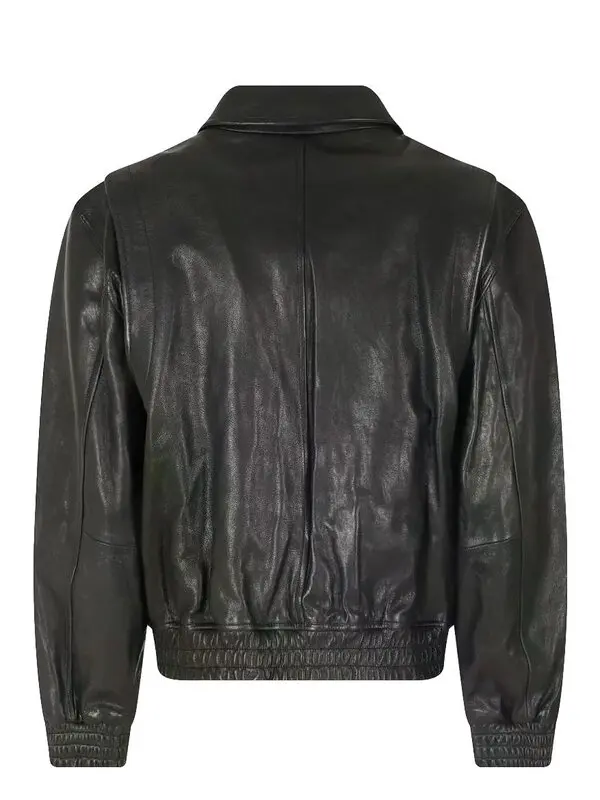 DUNST Leather Jacket - Black