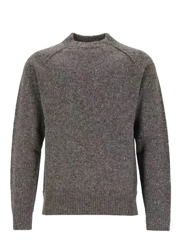 MARANT Flecked Raglan-sleeve Sweater - Brown