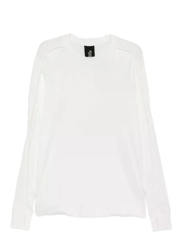 THOM KROM Seam-detail T-shirt - White