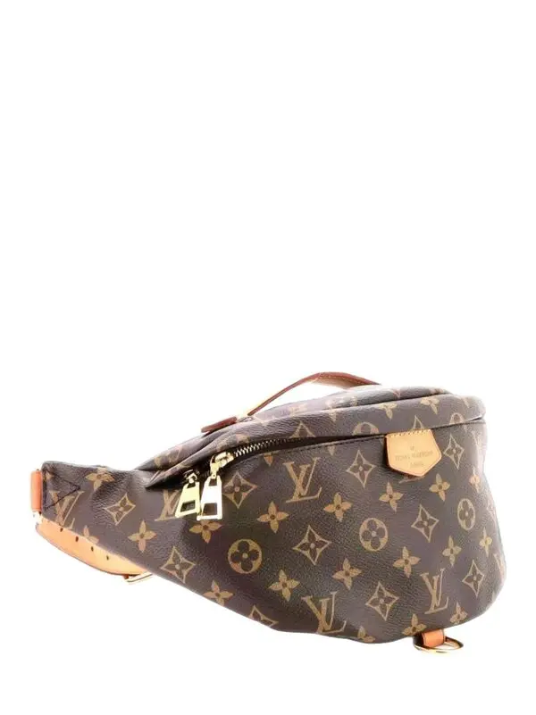 LOUIS VUITTON Bum Bag Monogram Canvas Belt Bag - Brown
