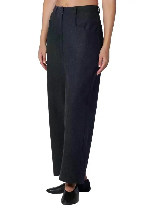 Source Unknown Roanna Wide-leg Trousers - Grey