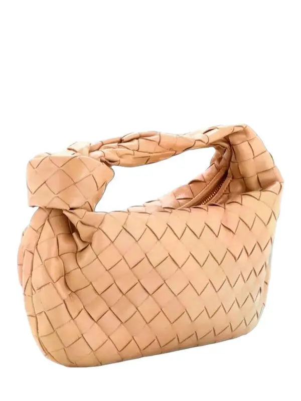Bottega Veneta Bv Jodie Intrecciato Nappa Mini Hobo Bag - Brown