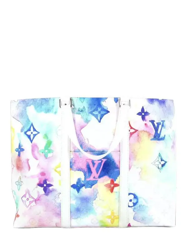 LOUIS VUITTON New Limited Edition Monogram Watercolor Canvas Gm Tote Bag - Multicolour