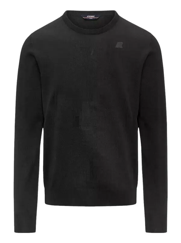 K-WAY Sebastien Merino-wool Sweater - Black