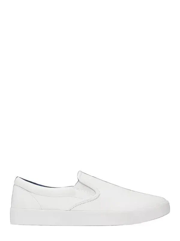 Junya Watanabe Leather Slip-on Sneakers - White