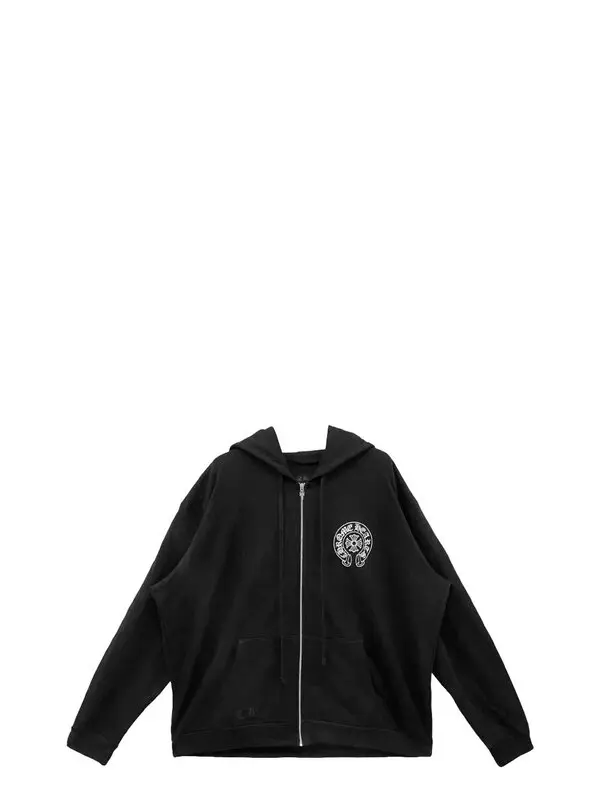 Chrome Hearts Horseshoe Tokyo Zip Hoodie - Black