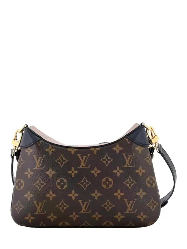 LOUIS VUITTON Twinny Handbag Monogram Canvas And Reverse Monogram Canvas With Leather Shoulder Bag - Brown