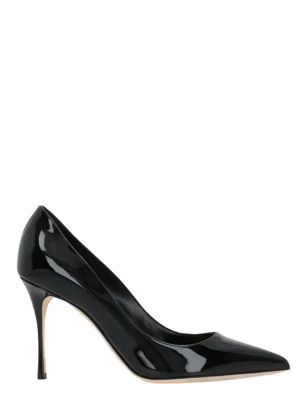 SERGIO ROSSI 90mm Pointed-toe Pumps - Black