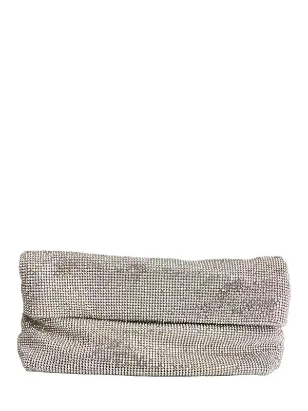 TWENTY FOURHAITCH Varadero Clutch Bag - Silver