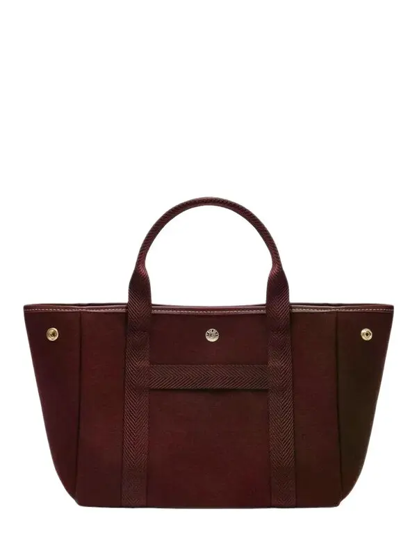 Rue De Verneuil Small Traversée Flannel Tote Bag - Red