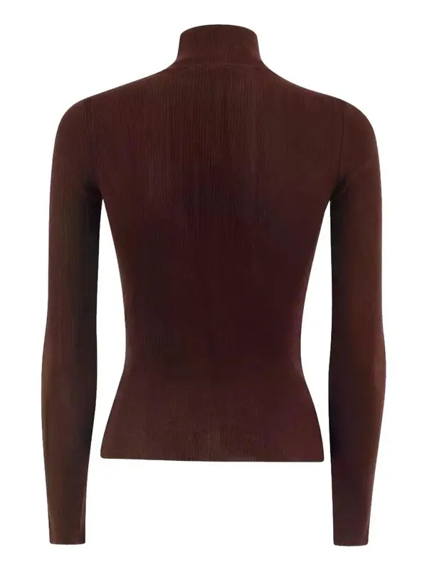 Max Mara Cavallo Ribbed Roll-neck Sweater - Red