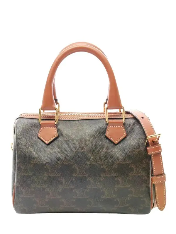 Celine 2000-2026 Small Triomphe Boston Bag - Black