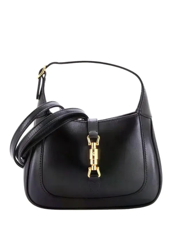 Gucci Jackie 1961 Leather Mini Hobo Bag - Black