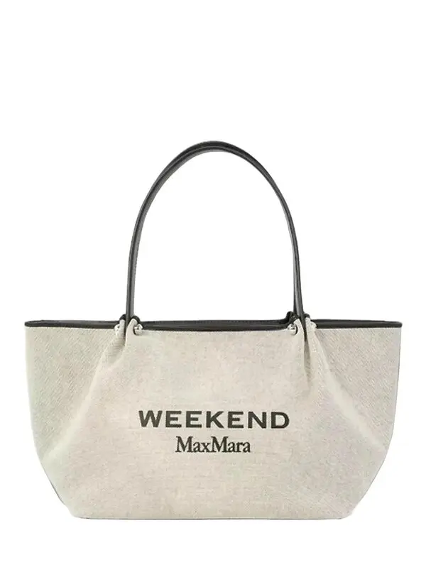 Max Mara Pasticcino Logo-print Tote Bag - Neutrals