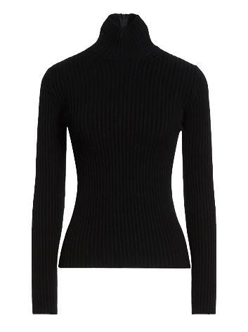 Max Mara Turtleneck Size Wool, Cashmere, Polyamide, Elastane - Black