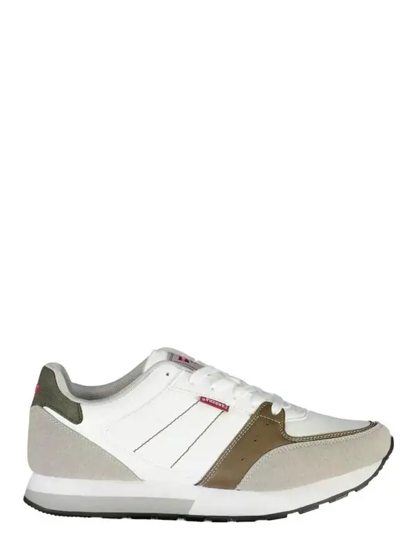 Carrera Eyewear Panelled Lace-up Sneakers - White