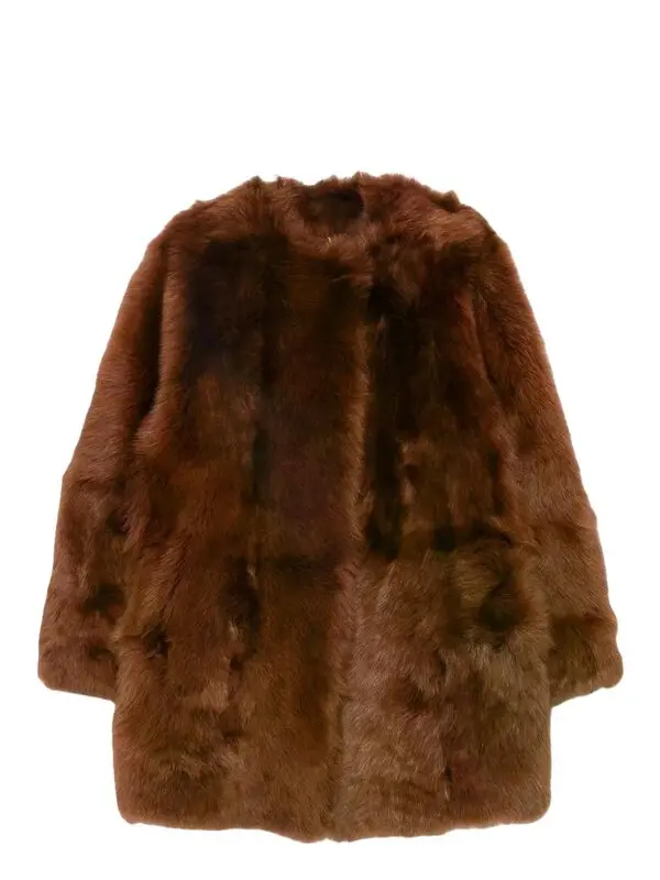 TOTEME Shearling Coat - Brown