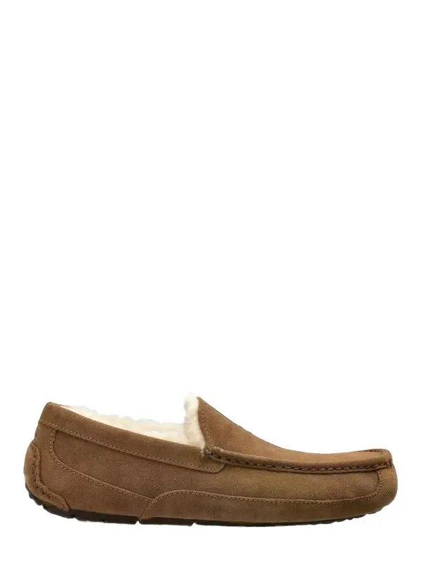 UGG Ascot Suede Loafers - Brown