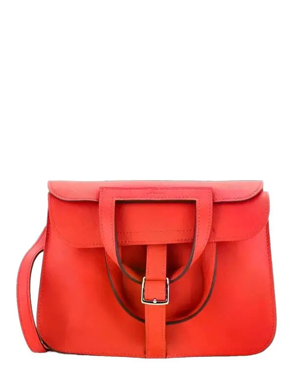 Hermès Halzan Bag Swift 22 Shoulder Bag - Red