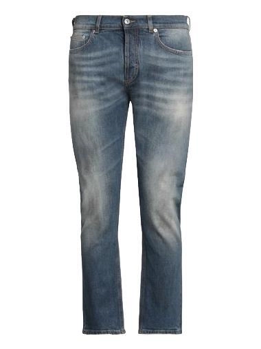 GRIFONI Jeans Size Cotton, Elastane - Blue