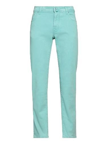JACOB COHЁN Pants Size Cotton, Elastomultiester, Elastane - Green