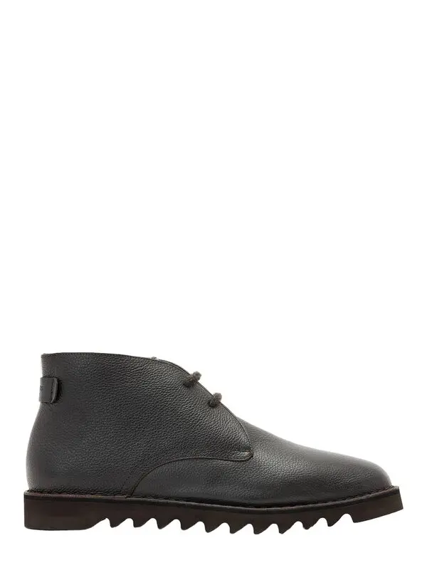 ALLSAINTS Slix Chukka Leather Boots - Brown