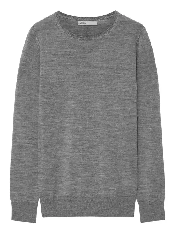 ALLSAINTS Coyte Merino Wool Crew-neck Sweater - Grey