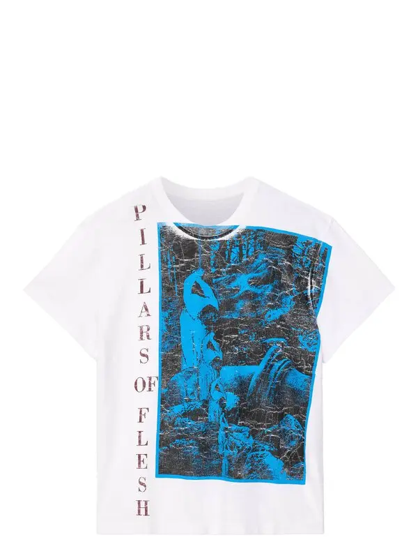 ALLSAINTS Addi Pillars Regular-fit T-shirt - White