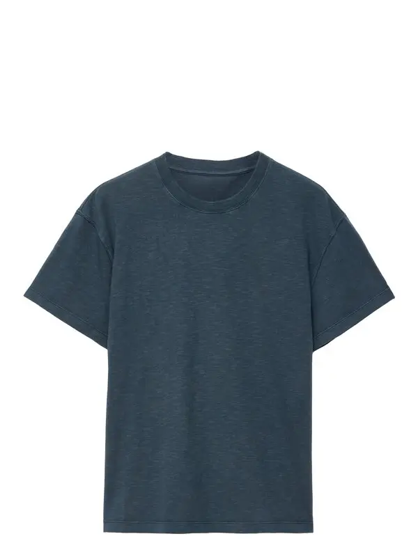 ALLSAINTS Addi Regular-fit Cotton T-shirt - Blue