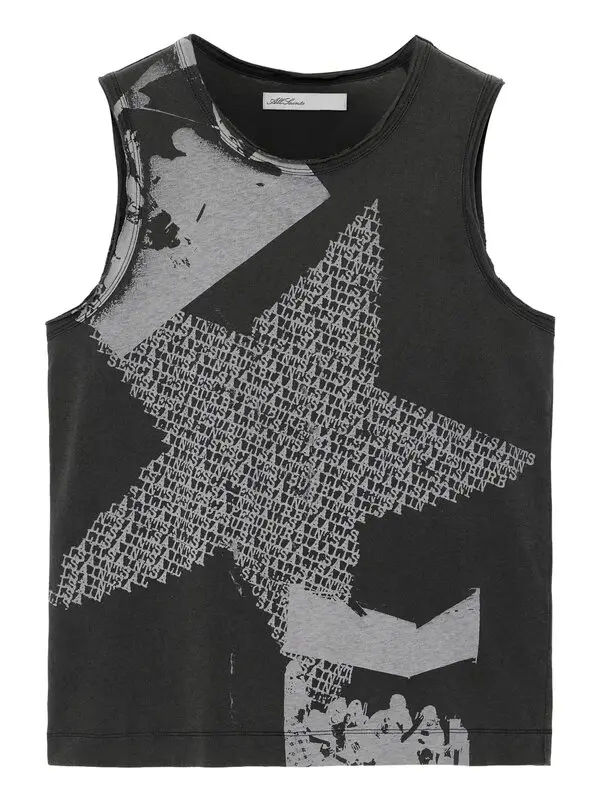 ALLSAINTS Jenny Streets Regular-fit Tank Top - Black