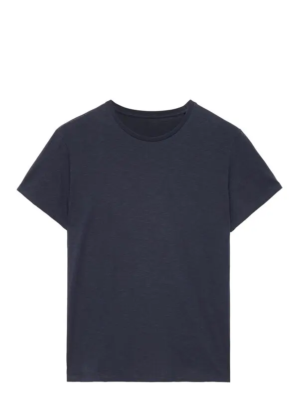 ALLSAINTS Cody Slim-fit Slubby T-shirt - Blue