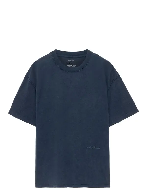ALLSAINTS Maddox Relaxed-fit Cotton T-shirt - Blue