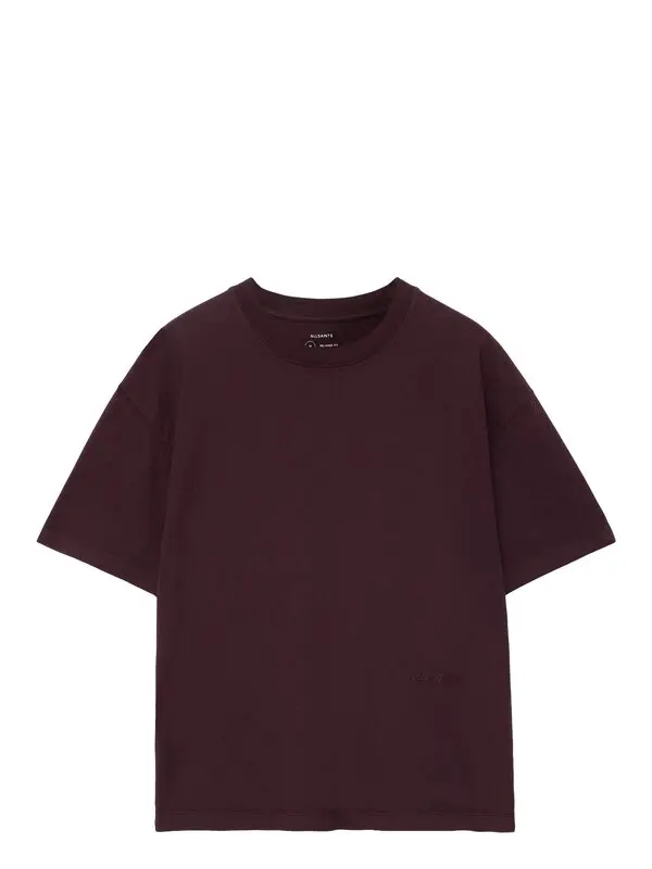 ALLSAINTS Maddox Relaxed-fit Cotton T-shirt - Red