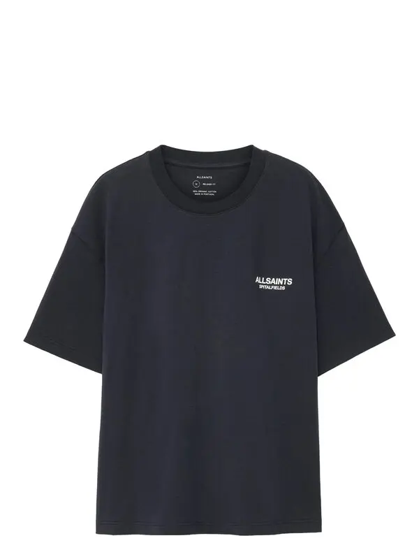 ALLSAINTS Shadow Relaxed Graphic T-shirt - Blue