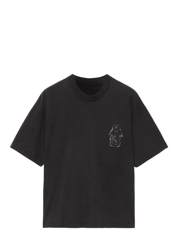ALLSAINTS Roller Relaxed-fit Graphic T-shirt - Black