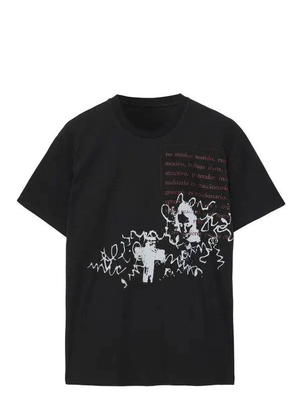 ALLSAINTS Non Regular-fit Graphic T-shirt - Black