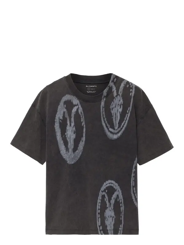 ALLSAINTS Rammy Relaxed Graphic T-shirt - Black