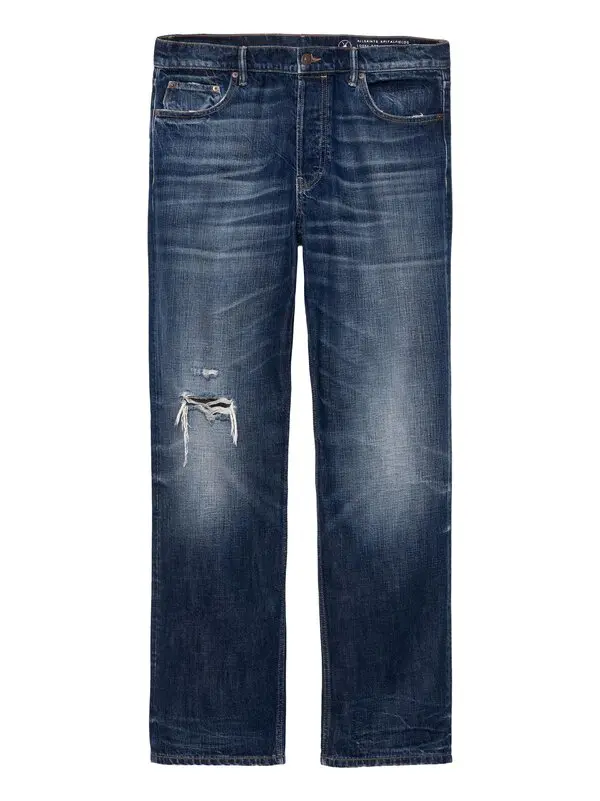 ALLSAINTS Destroy Loose-straight Leg Jeans - Blue