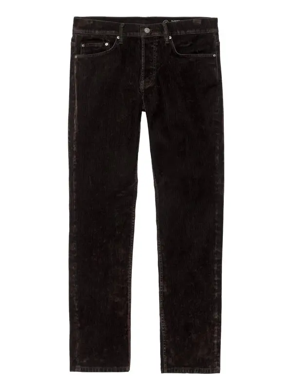 ALLSAINTS Flocked Denim Slim-straight Leg Jeans - Flock