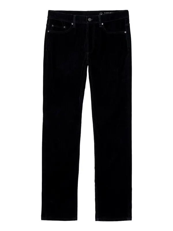 ALLSAINTS Flocked Denim Slim-straight Leg Jeans - Flock