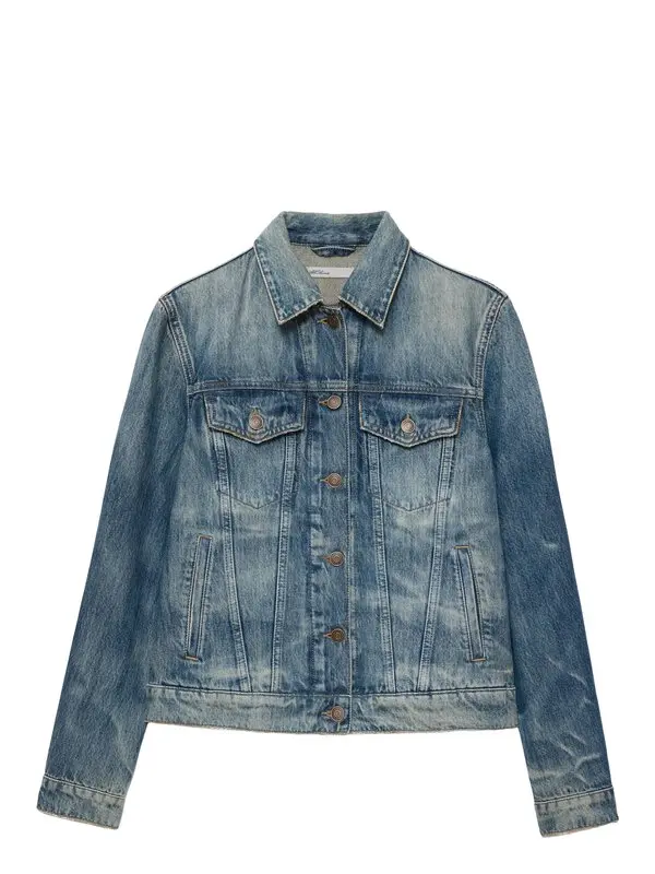 ALLSAINTS Regular-fit Denim Trucker Jacket - Blue