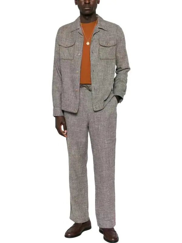 CHE Redford Long-sleeve Shirt - Brown
