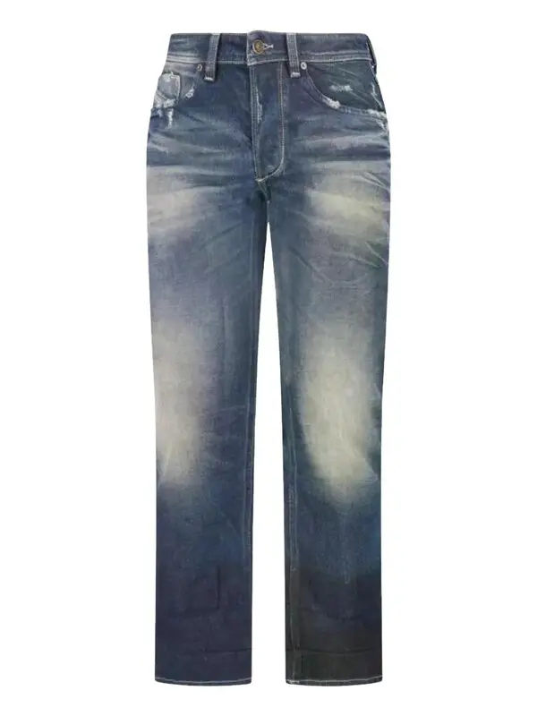 DIESEL® Distressed Faded Jeans - Blue