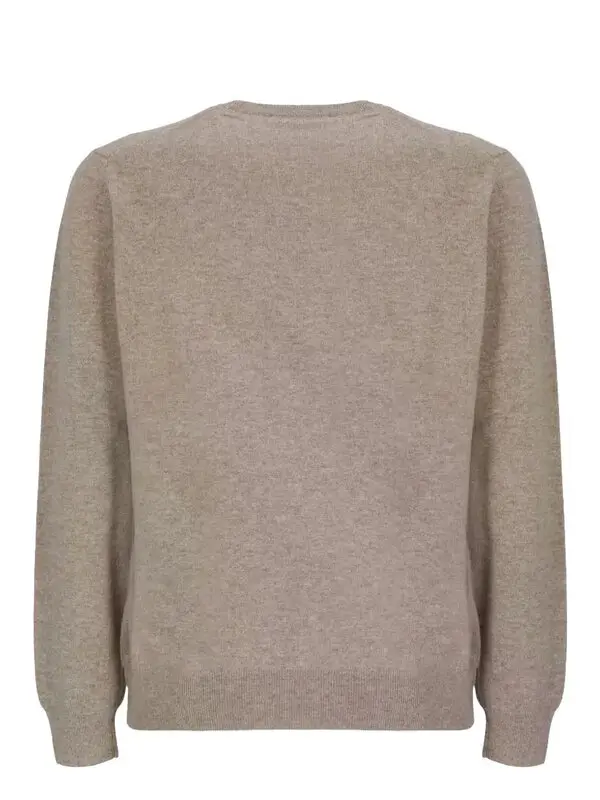 DELLA CIANA Crew-neck Long-sleeves Sweatshirt - Neutrals