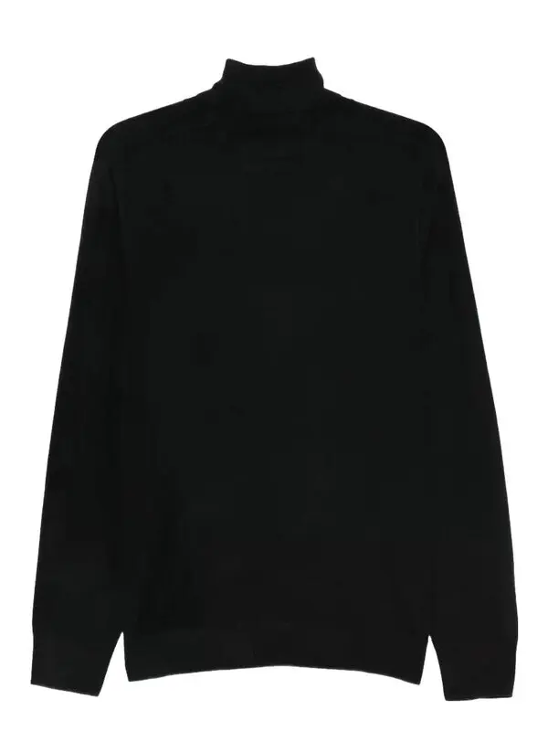 Marc O'polo Roll-neck Wool Sweater - Black