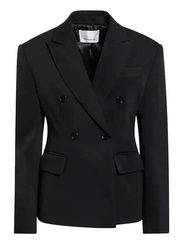 THE FRANKIE SHOP Doyer Cinched Blazer - Black