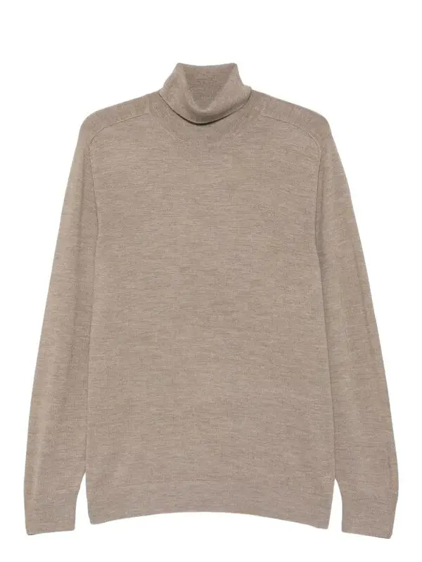 Marc O'polo Roll-neck Wool Sweater - Neutrals