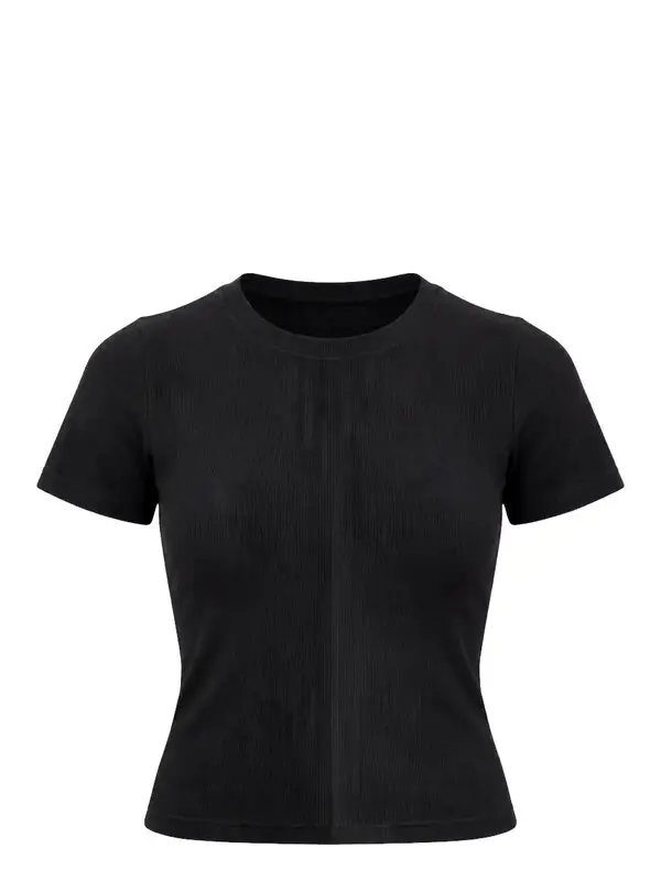 The Upside Shelter Ribbed T-shirt - Black
