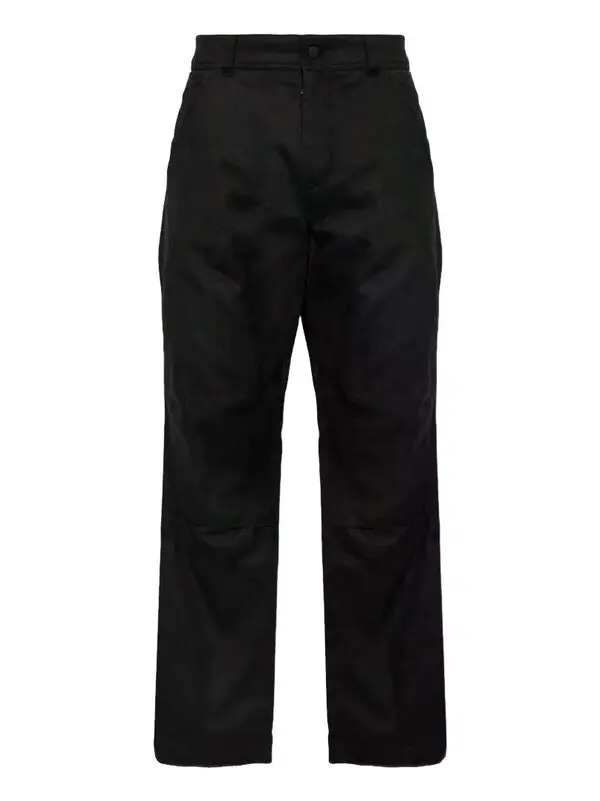 Moncler Logo-patch Trousers - Black